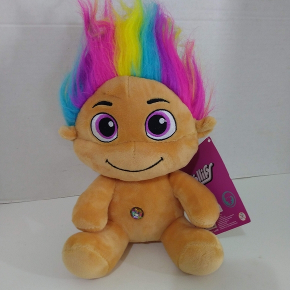 Kidrobot | Toys | Trollify Peach Trollw Rainbow Hair | Poshmark